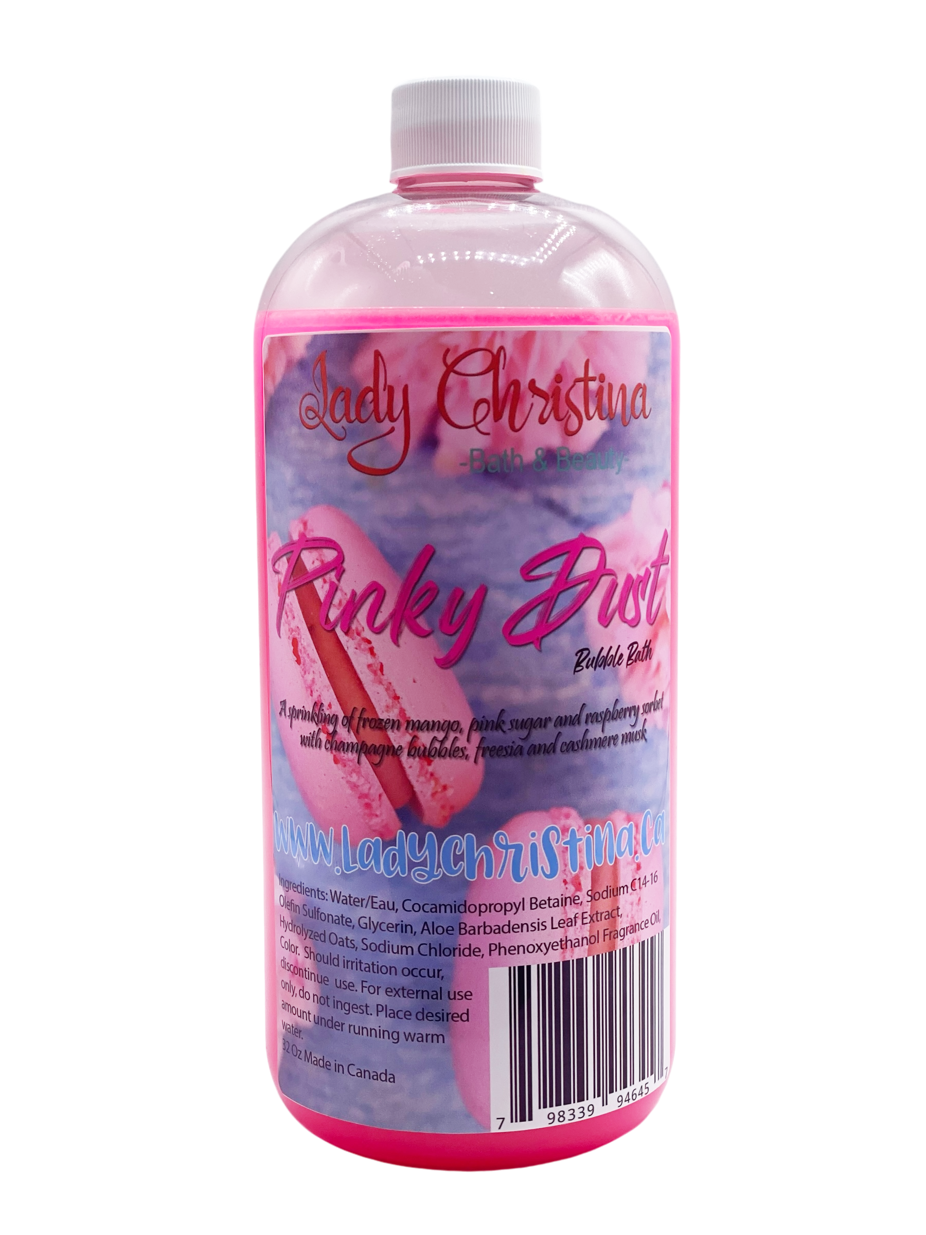 Pinky Dust Bubble Bath | Lady Christina