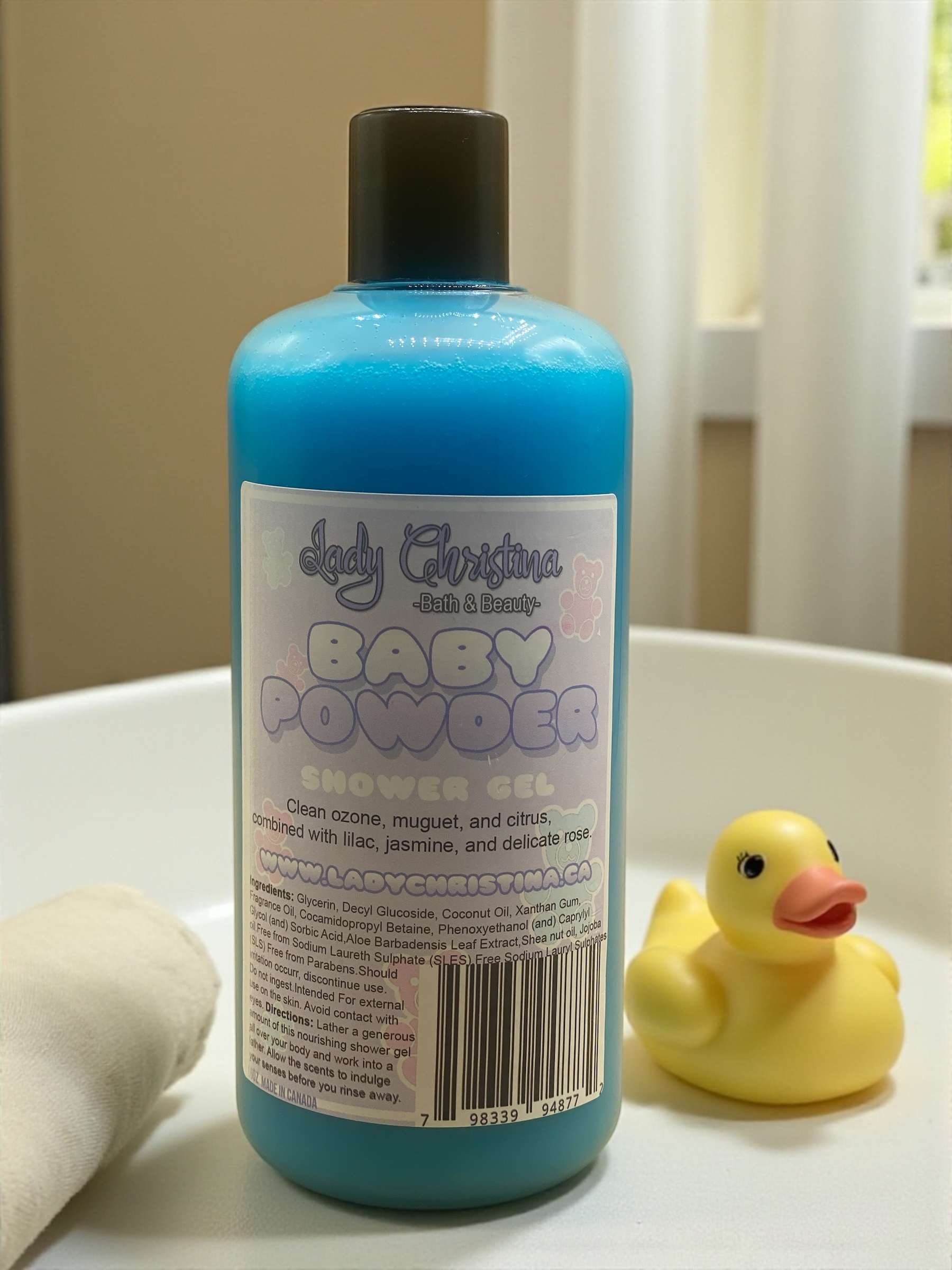 Baby Powder Shower Gel | Lady Christina