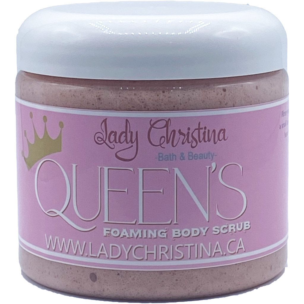 Queen’s Foaming Body Scrub | Lady Christina