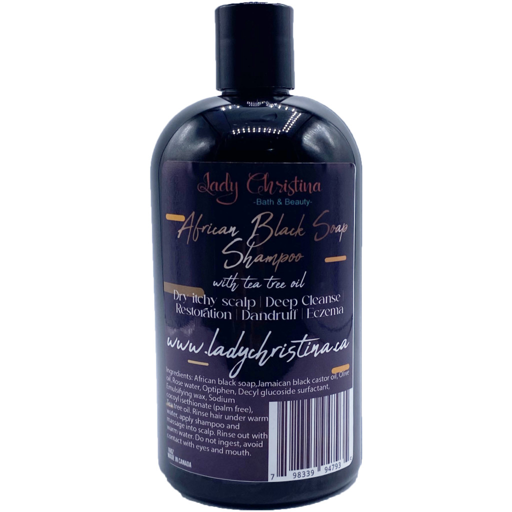 African Black Soap Shampoo | Lady Christina