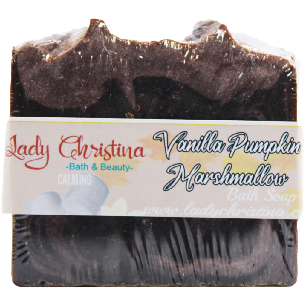 Vanilla Pumpkin & Marshmallow Soap | Lady Christina