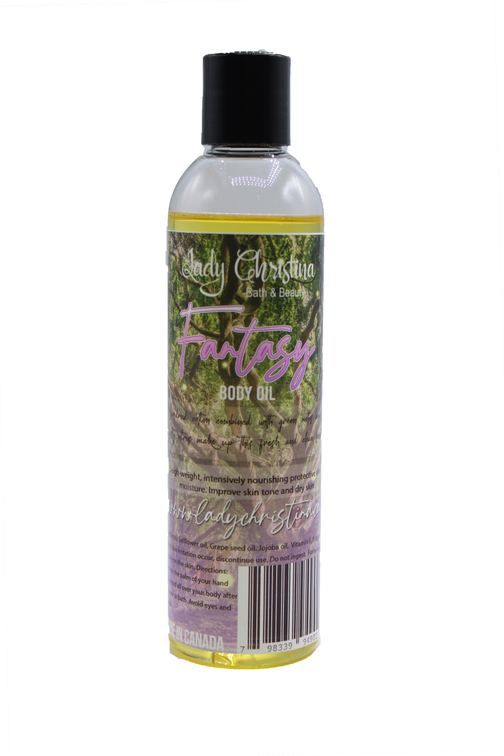 Fantasy Body Oil | Lady Christina