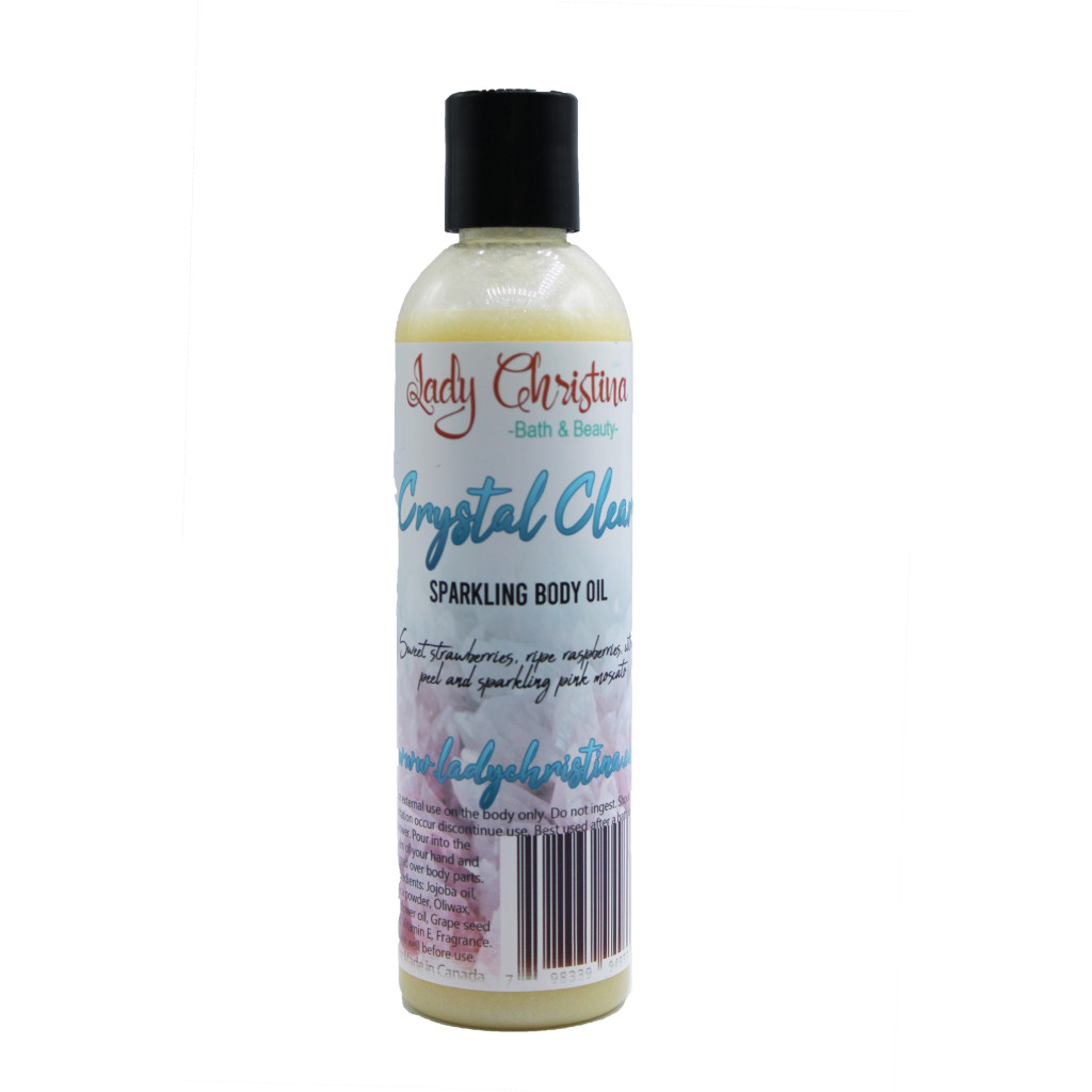 Crystal Clear Body Oil | Lady Christina