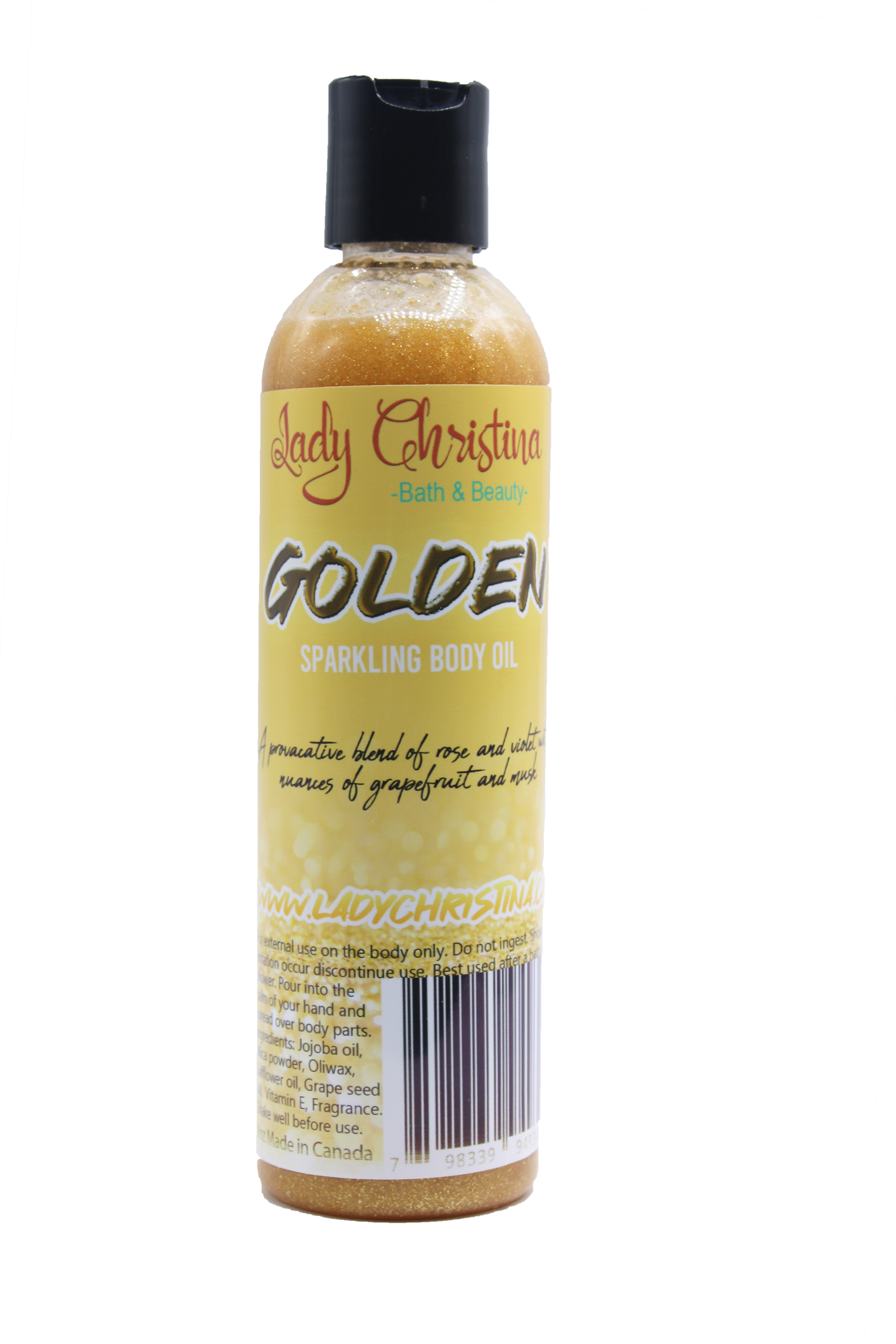 Golden Body Oil | Lady Christina